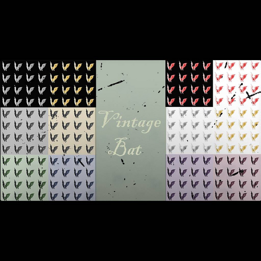 Second Life Marketplace - [PdW Bat] Vintage Bat (textures)